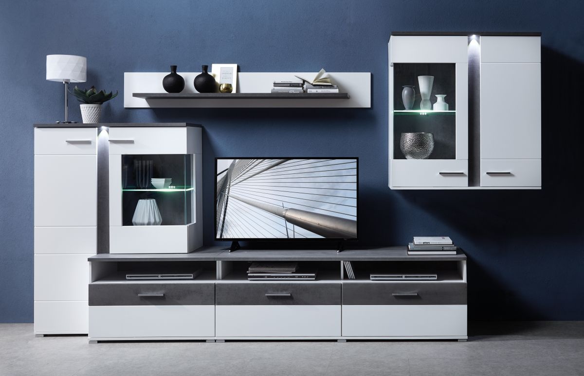 Luxus Wohnwand Spirit Plus Ebenbild