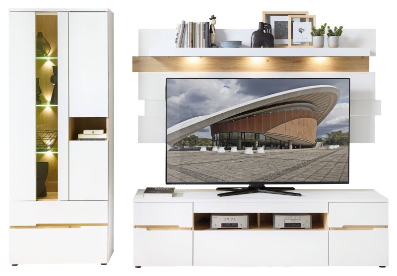 Luxus Wohnwand Spirit Plus Ebenbild