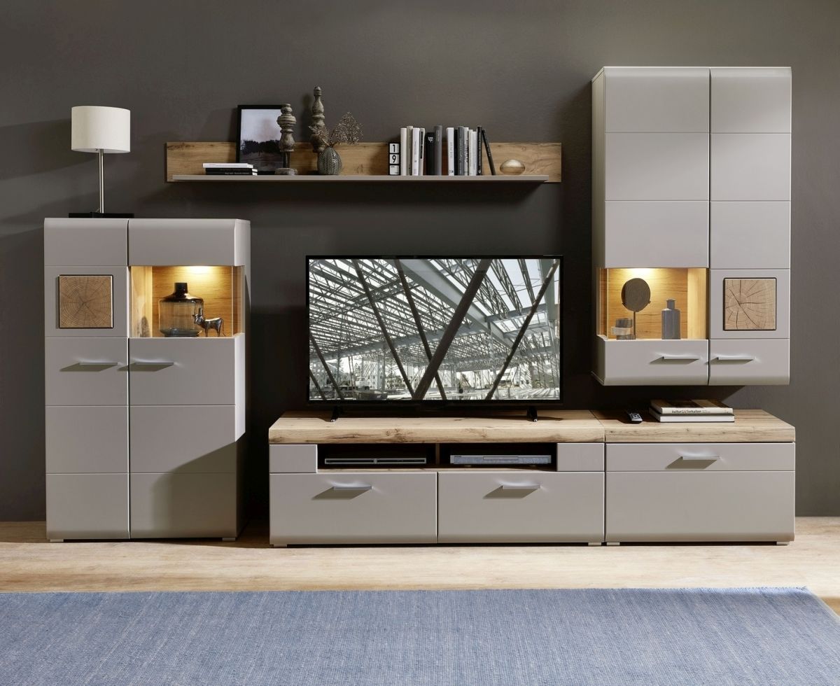 Luxus Wohnwand Spirit Plus Ebenbild