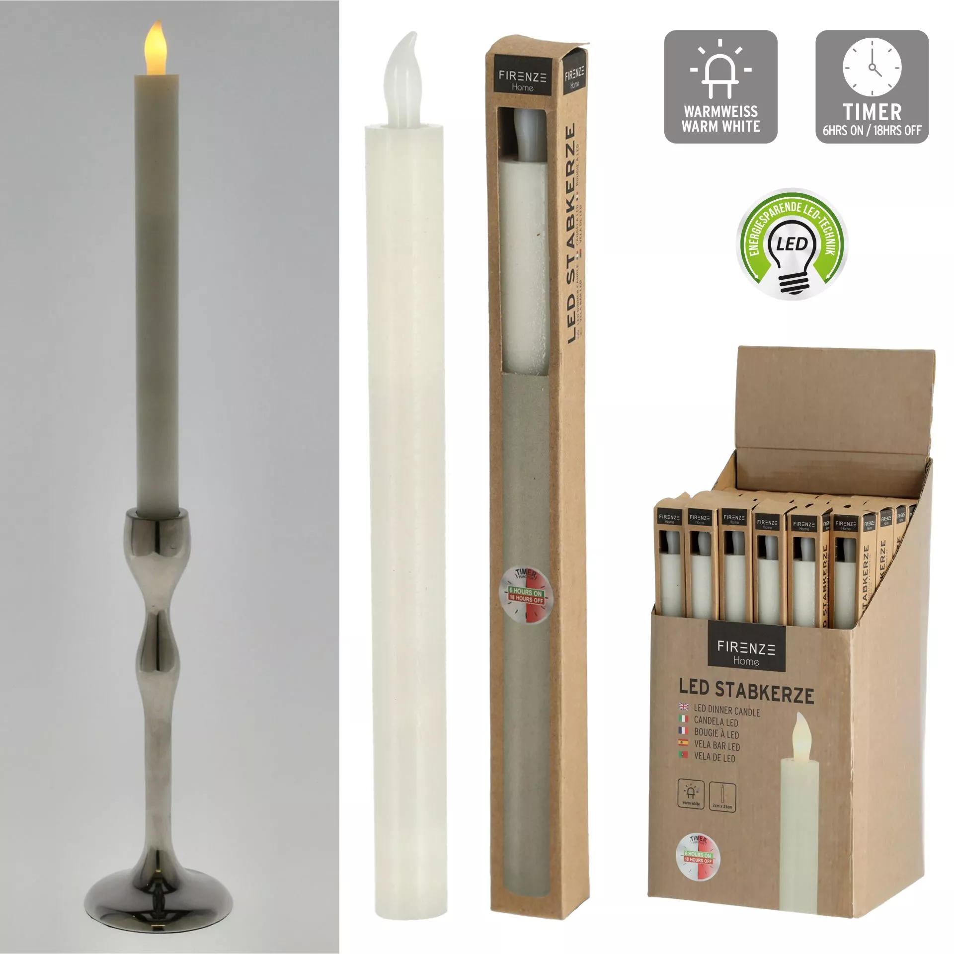 LED Stabkerze | 520069-0