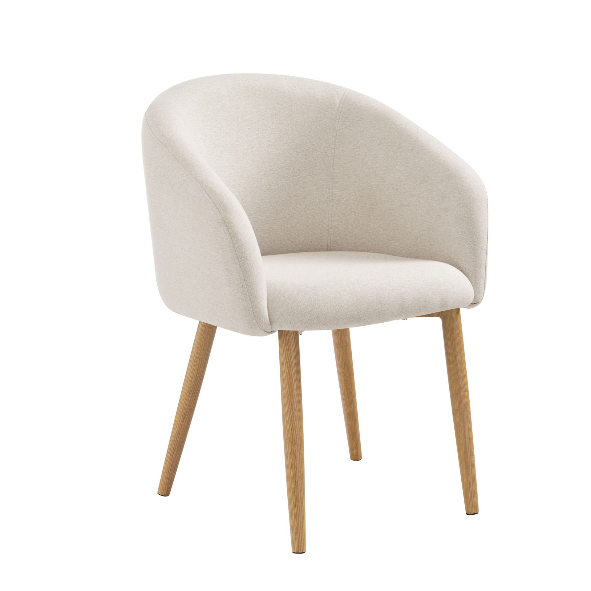 Stuhl JAYAPURA | creme-schwarz | 511017-2